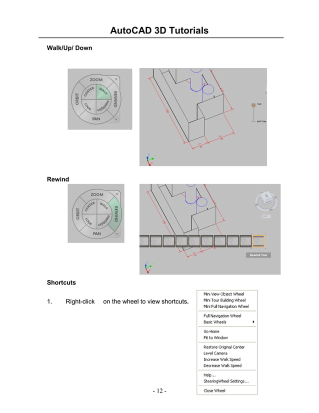 AutoCAD - 3D Notes | PDF