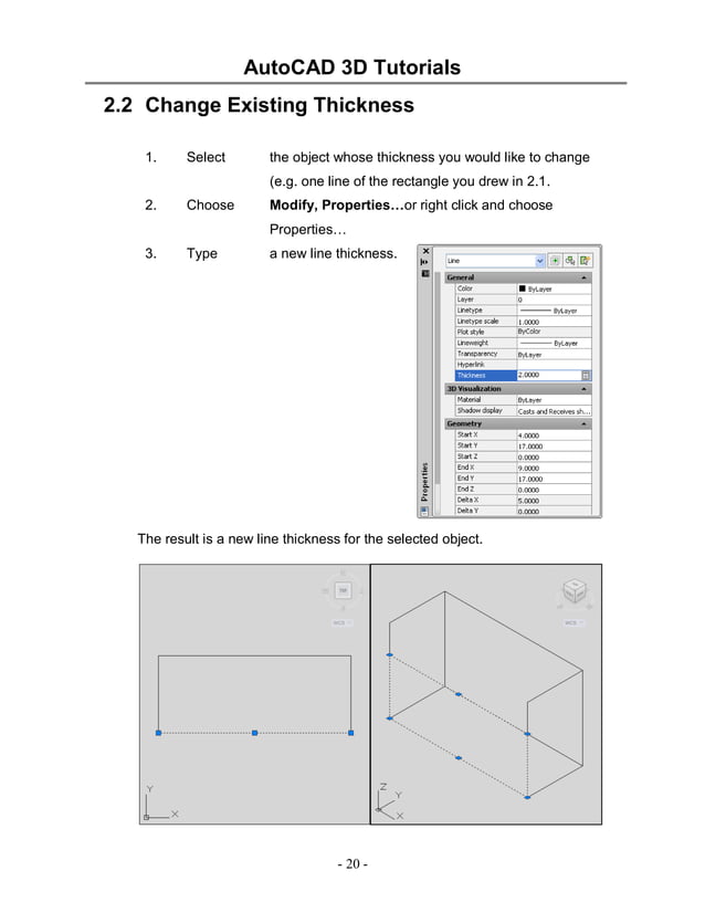 AutoCAD - 3D Notes | PDF