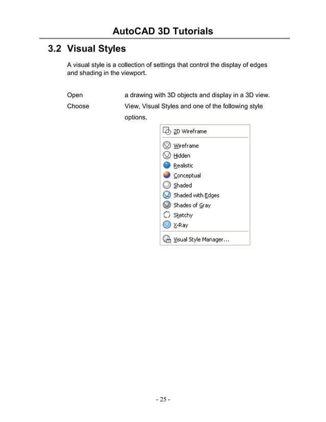 AutoCAD - 3D Notes | PDF