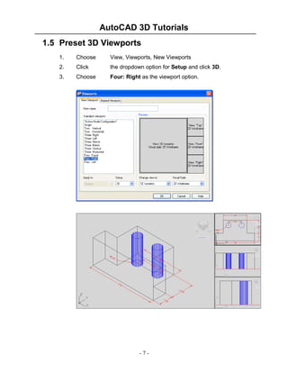 AutoCAD - 3D Notes | PDF