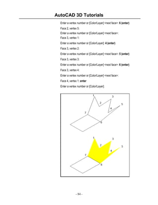 AutoCAD - 3D Notes | PDF