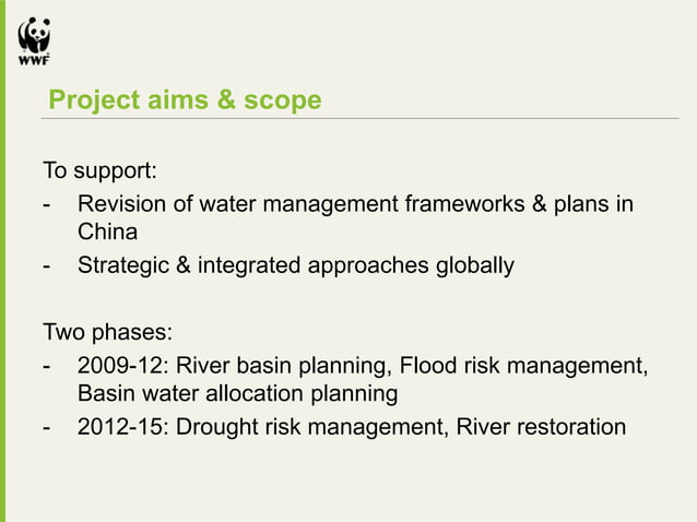 3 dave tickner strategic water mgt china | PPT