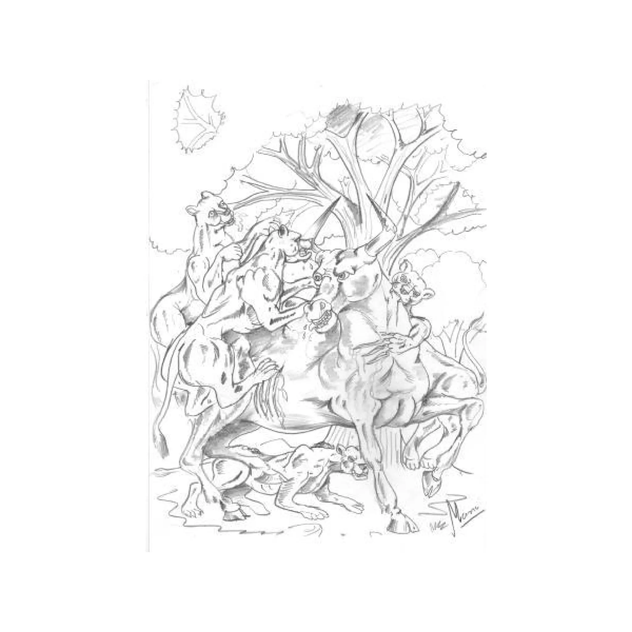 Artist Manu Penciling Samples | PDF