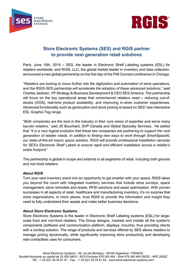 Partnership RGIS | PDF | Free Download