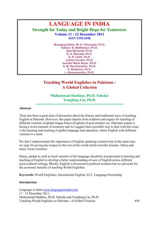 Language In India | PDF