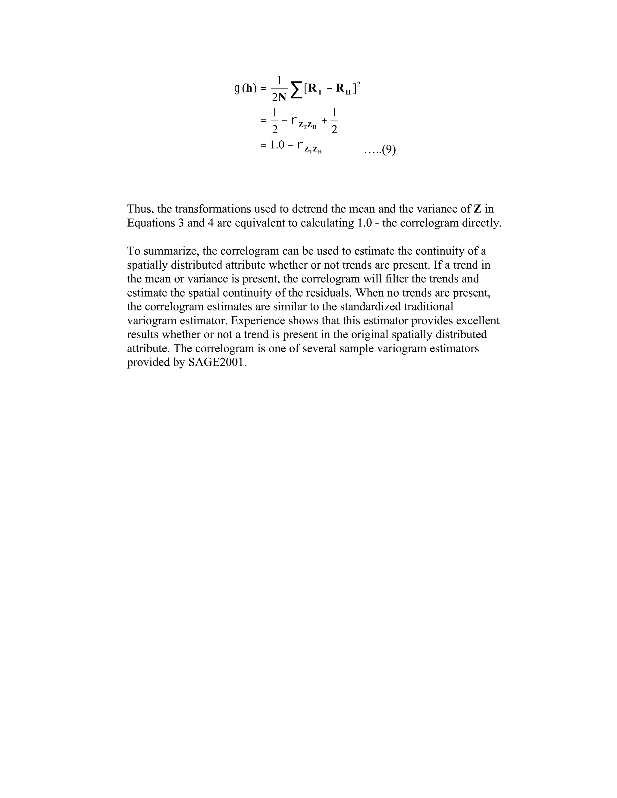 The Correlogram Explained | PDF