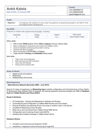 Ankit Kalola | DOCX