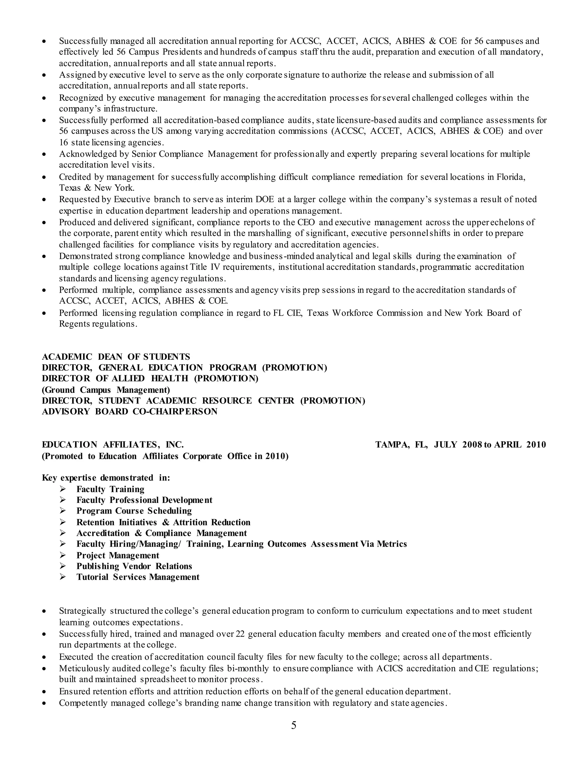 FAZIA MOHAMMED KAYANI MBA-RESUME-Updated | PDF