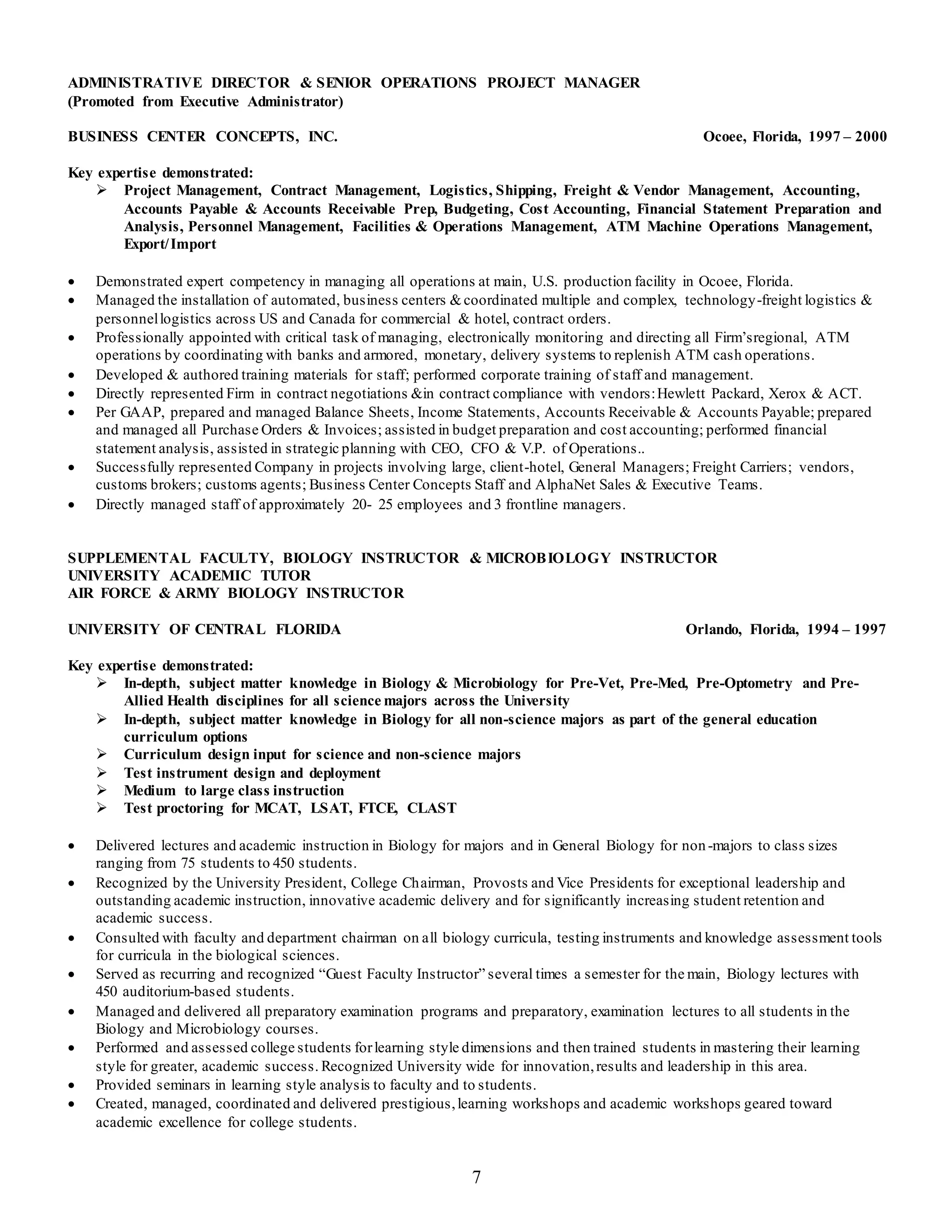 FAZIA MOHAMMED KAYANI MBA-RESUME-Updated | PDF