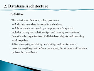 3 db architecture | PPT