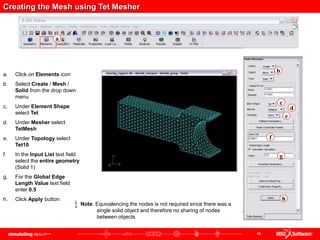 Finite Element Analysis of 3D Bearing Support.ppt