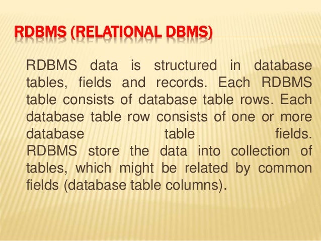 dbms