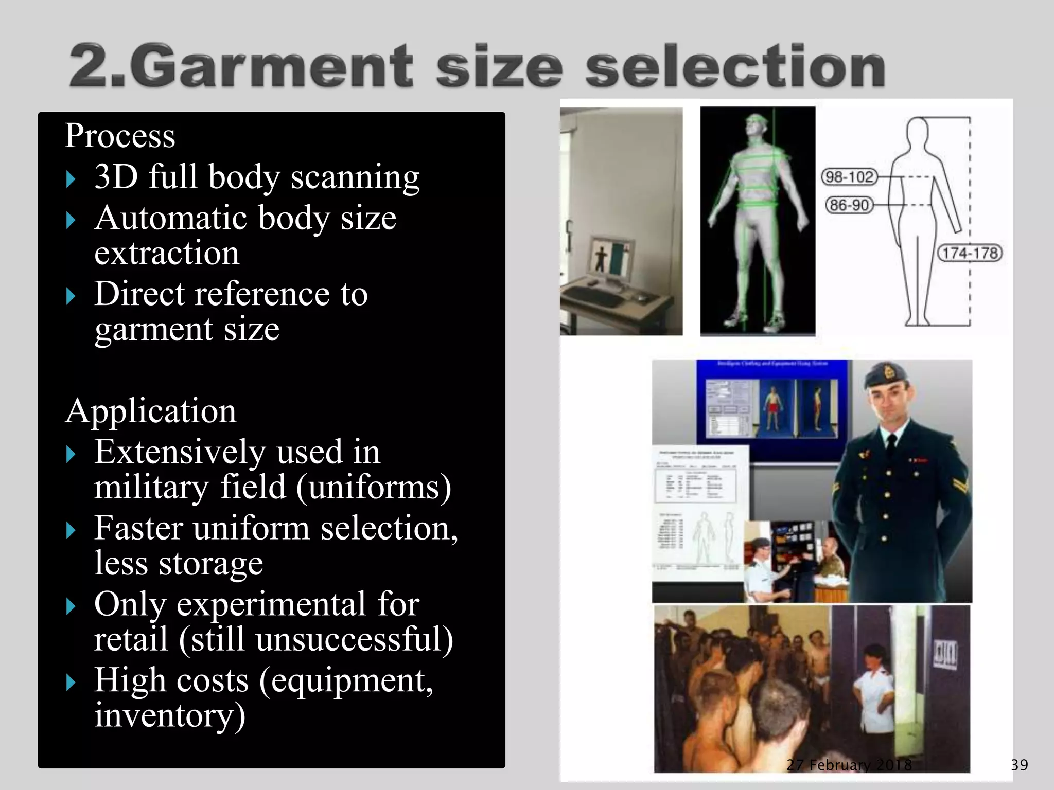 3 d body scanning | PPTX