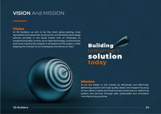 3d builders company profile Hybrid 3d modular specialized contractor in ...