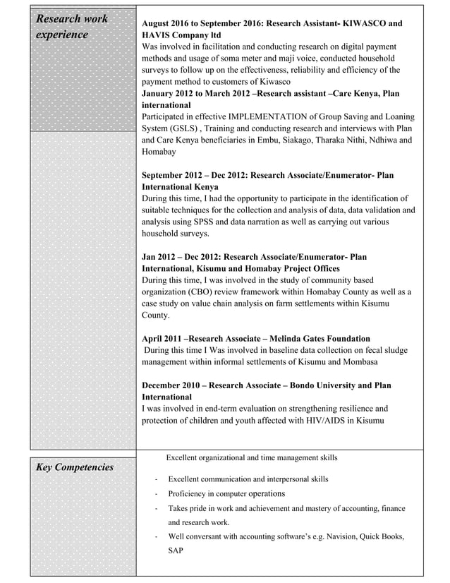 Maurice Resume Word 1 | PDF