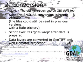 The Benefits of Publicly-Accessible Data - SNODAS | PPTX | Web Development | Internet