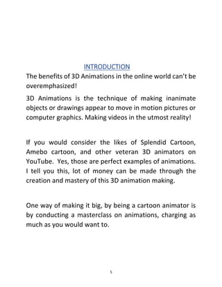 How To Create 3D Animation With Smartphone | PDF
