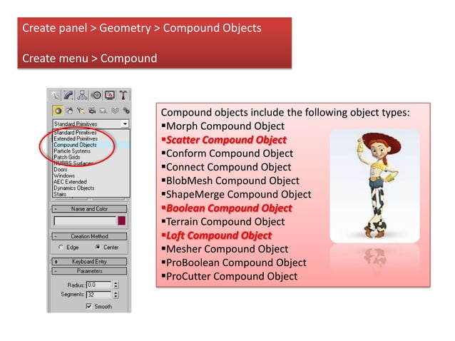 3D cartoon modeling | PPT
