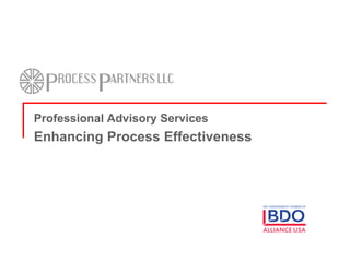 Enhance Process Effectiveness | PDF | Business Administration | Business