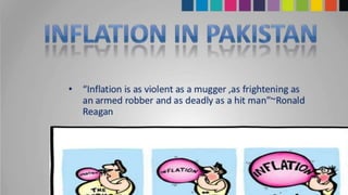 Inflation in Pakistan | PPTX