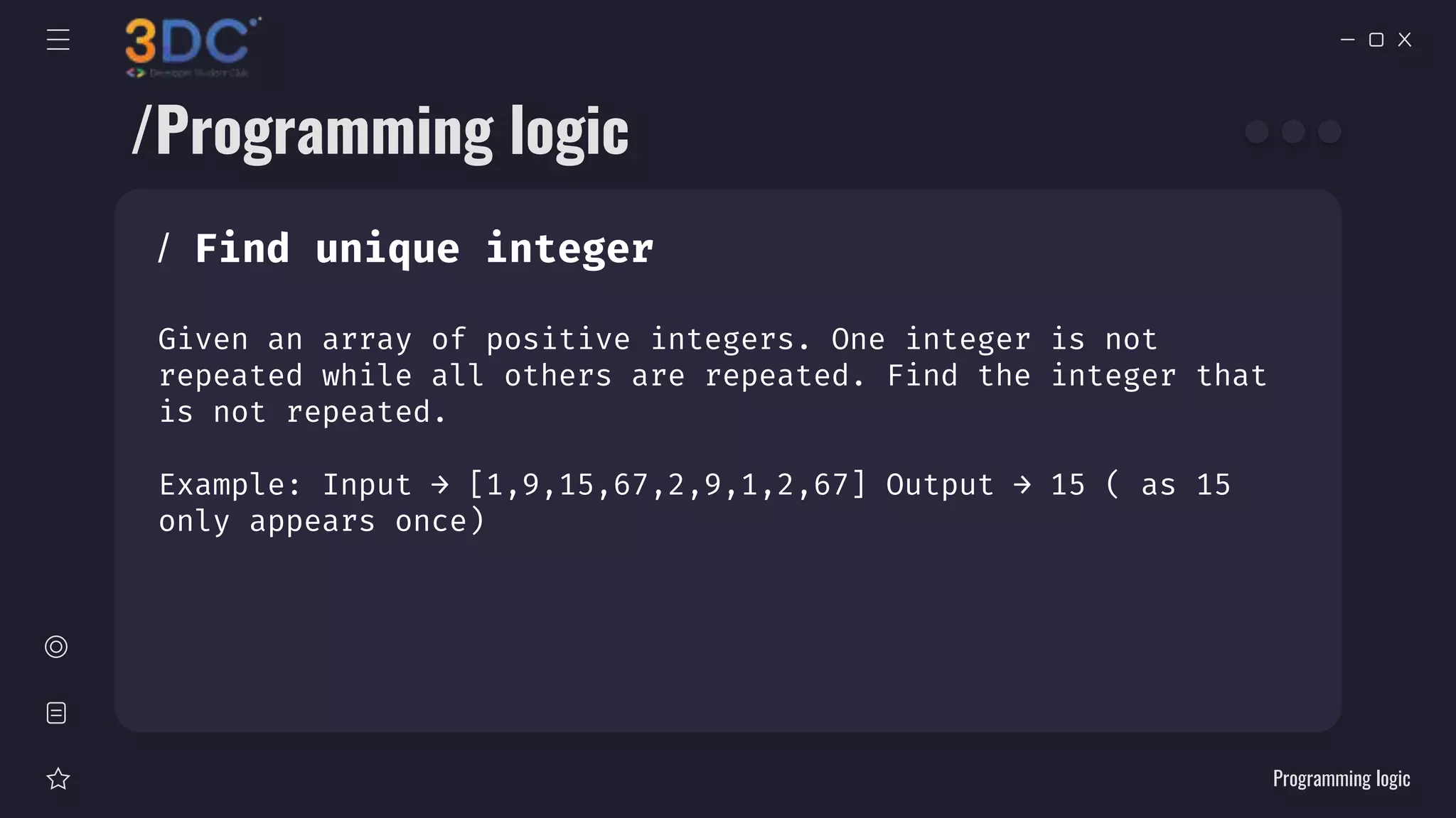 3DC DS Algo Workshop.pptx 3DC DS Algo Workshop.pptx