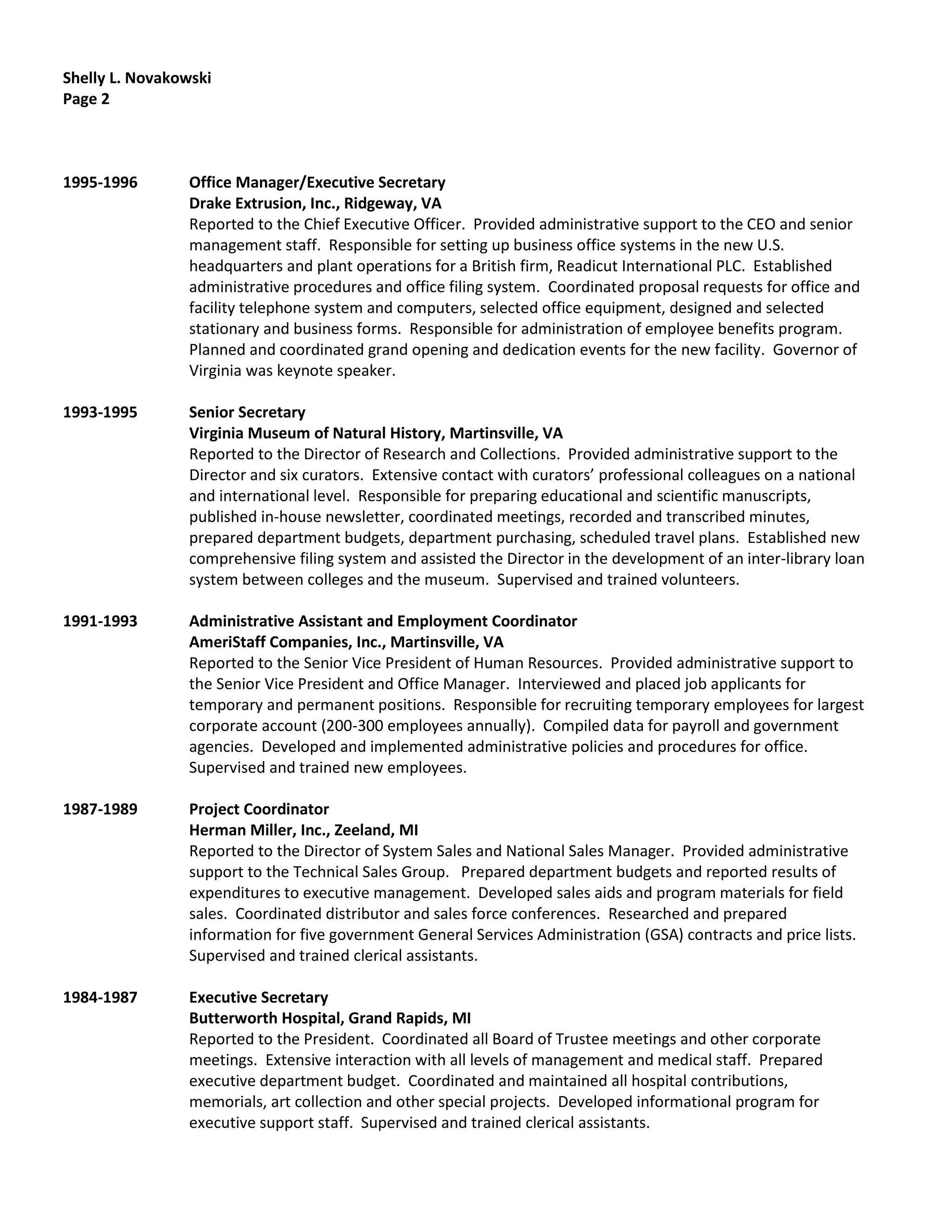 Novakowski_Shelly_Resume2014 | PDF