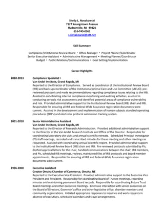 Novakowski_Shelly_Resume2014 | PDF