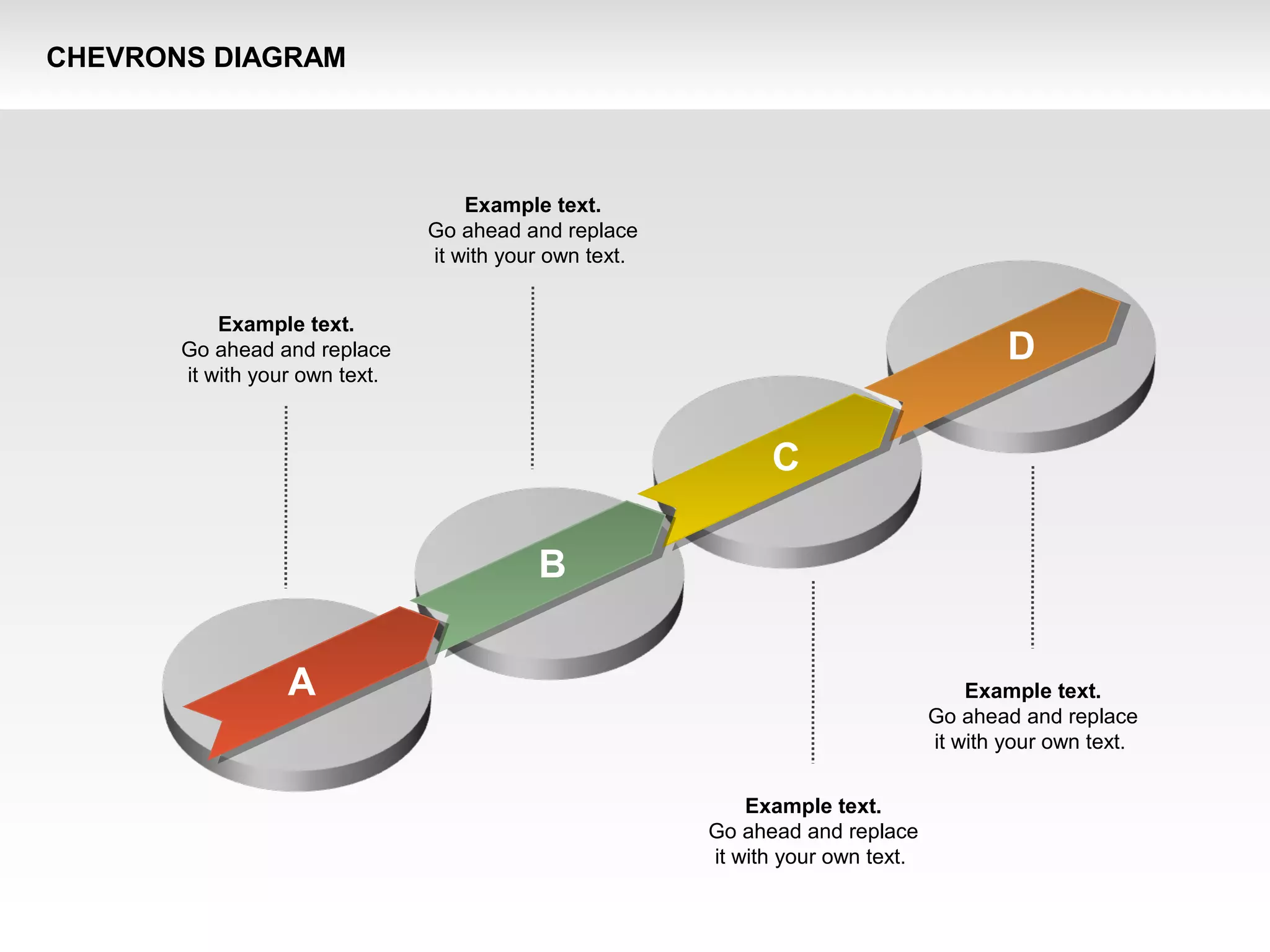 3D Chevron Diagram | PPT