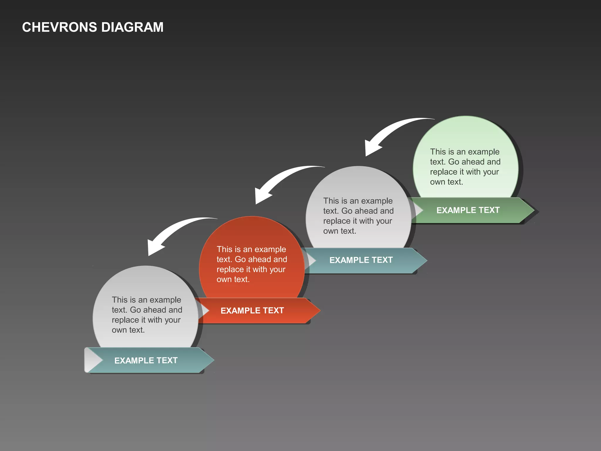 3D Chevron Diagram | PPT