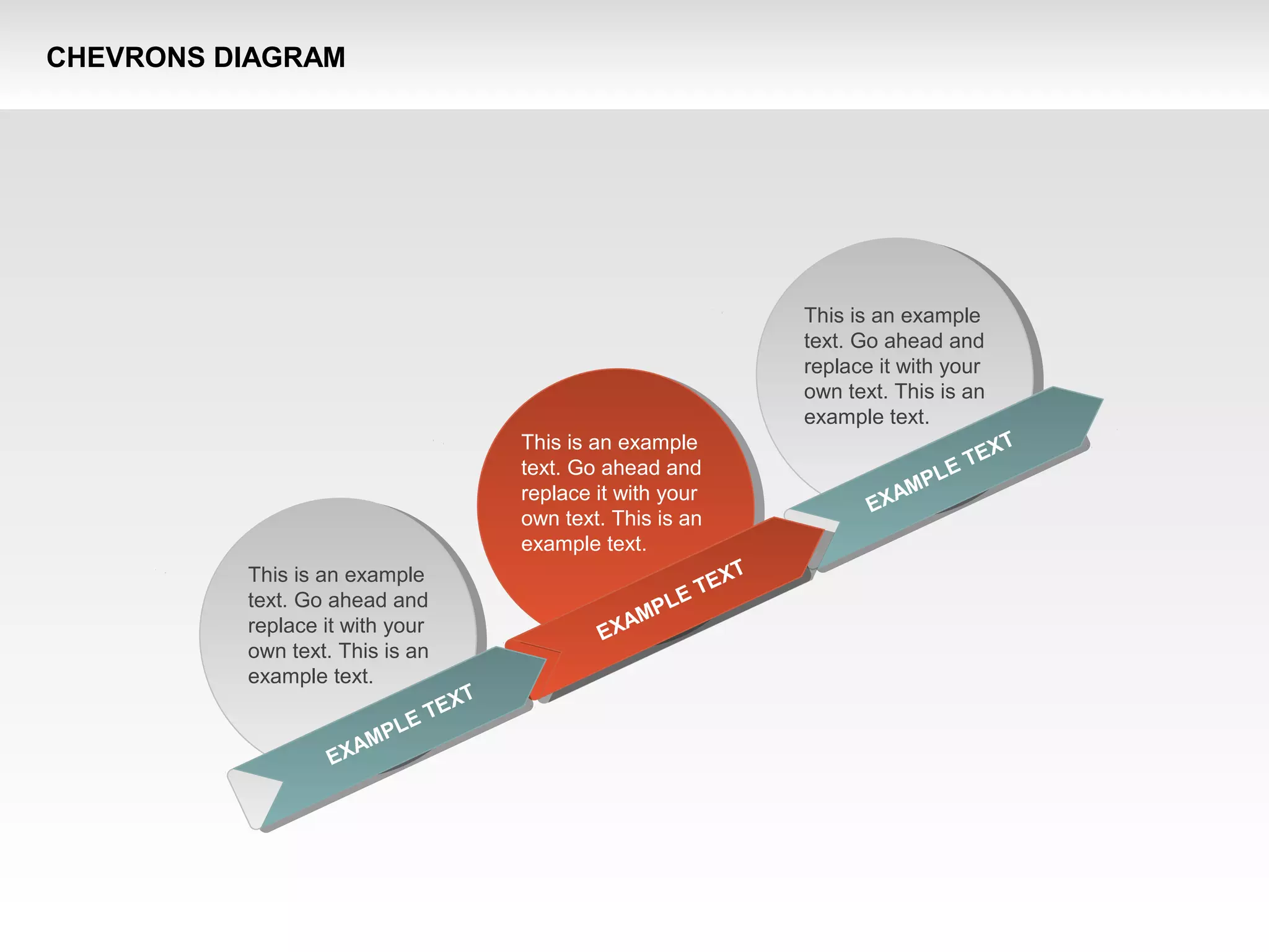 3D Chevron Diagram | PPT
