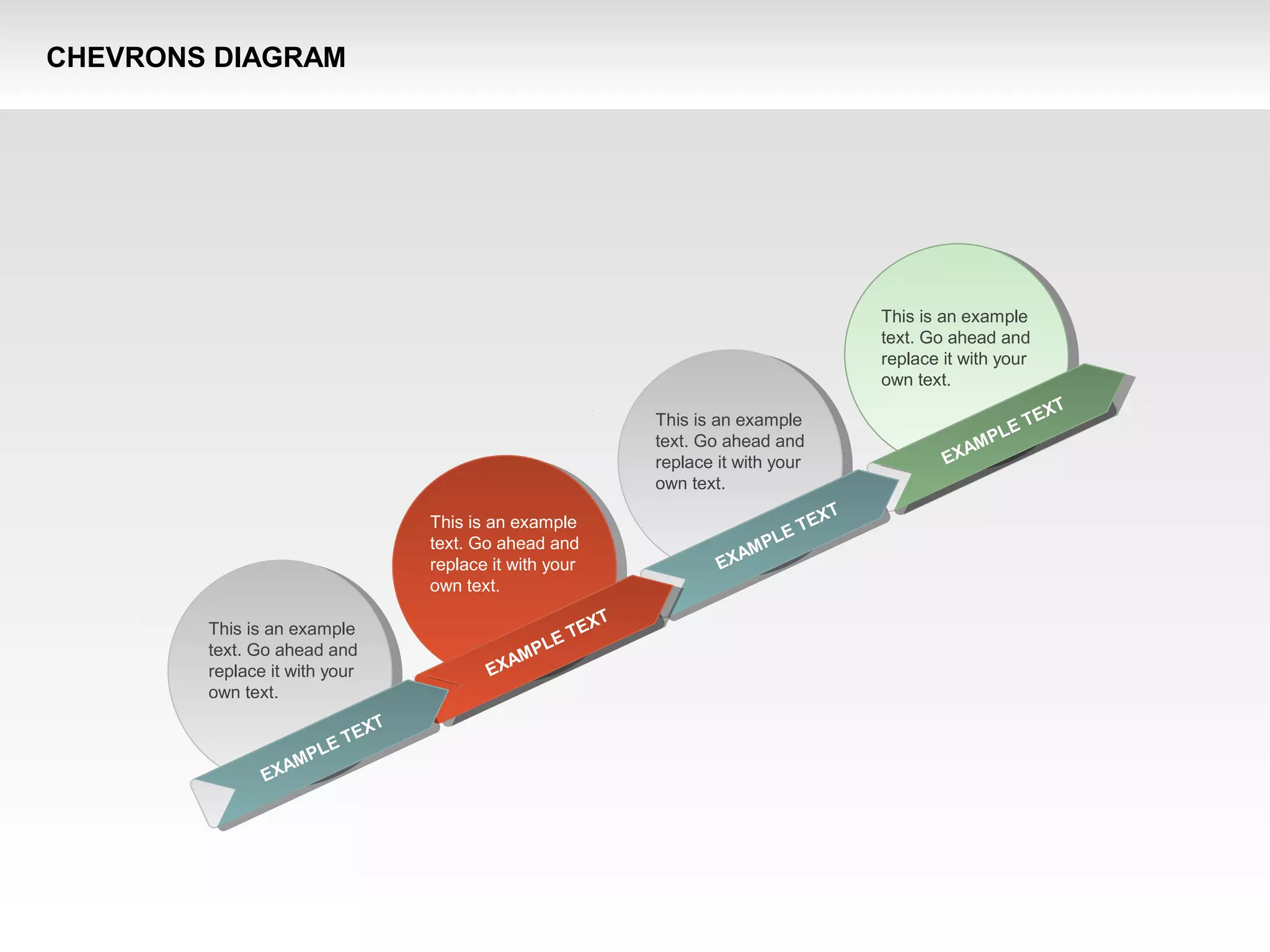 3D Chevron Diagram | PPT