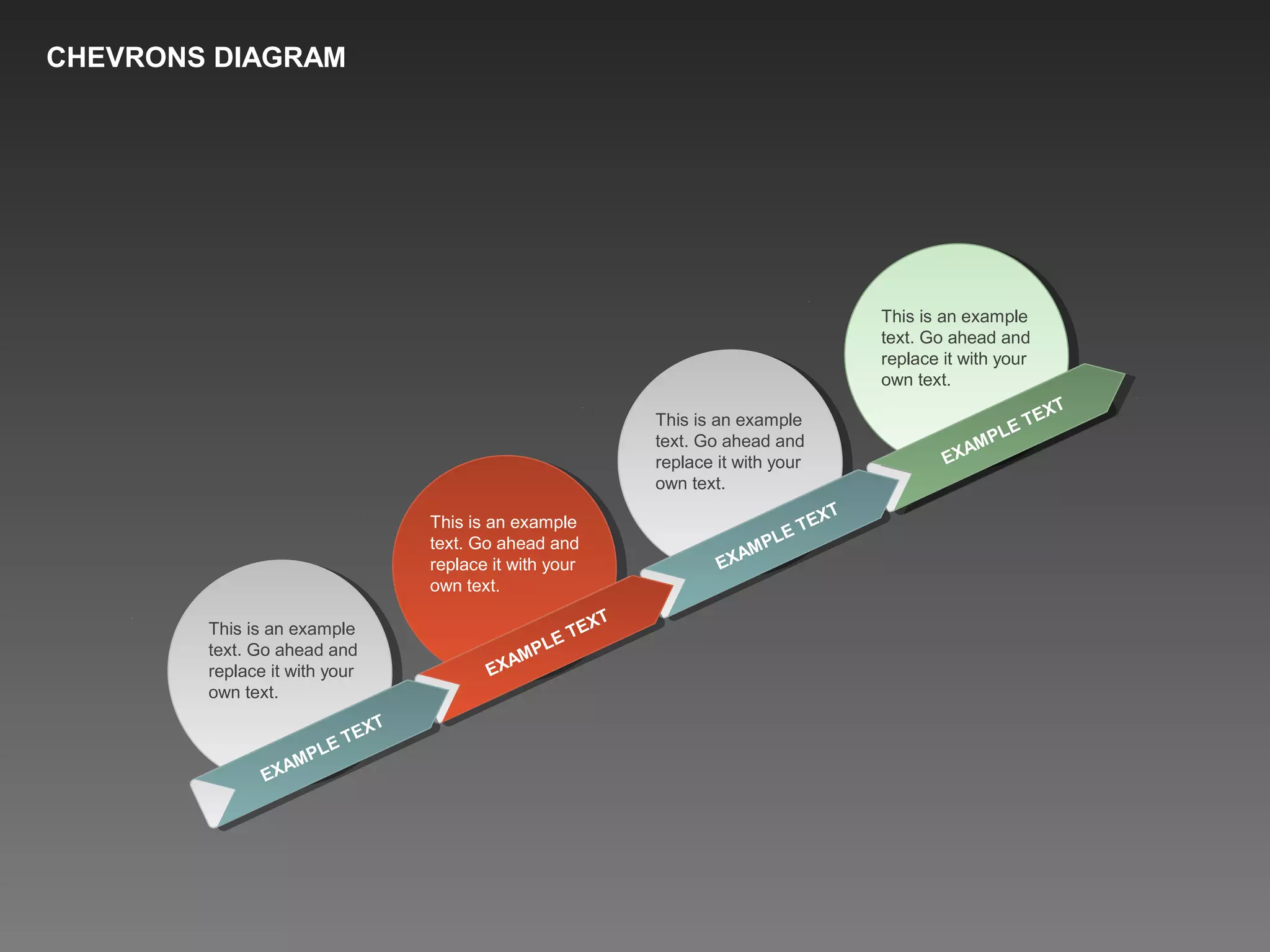 3D Chevron Diagram | PPT