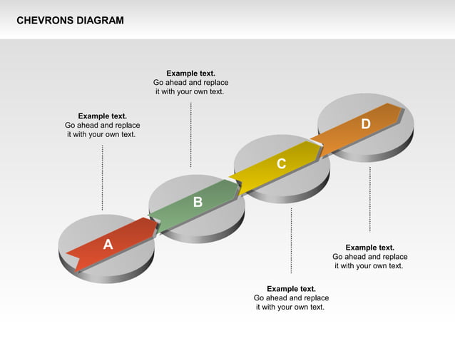 3D Chevron Diagram | PPT