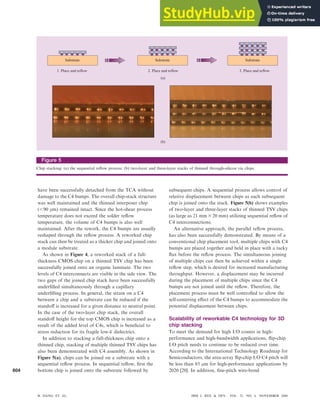 3D Chip Stacking With C4 Technology | PDF