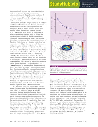 3D Chip Stacking With C4 Technology | PDF