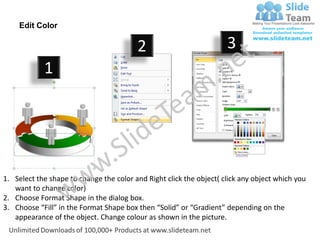 3d circular flow chart 3 stages powerpoint templates 0712 | PPT