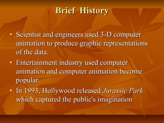 3 d computer animation | PPT