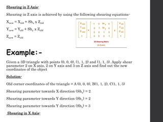 3D computer Graphic PPT.pptx in computer graphics | PPTX
