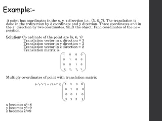 3D computer Graphic PPT.pptx in computer graphics | PPTX