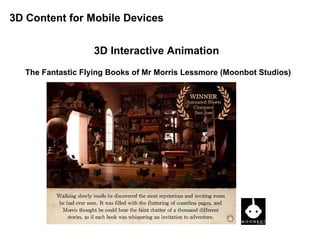 3D Content for Mobile Devices | PPT
