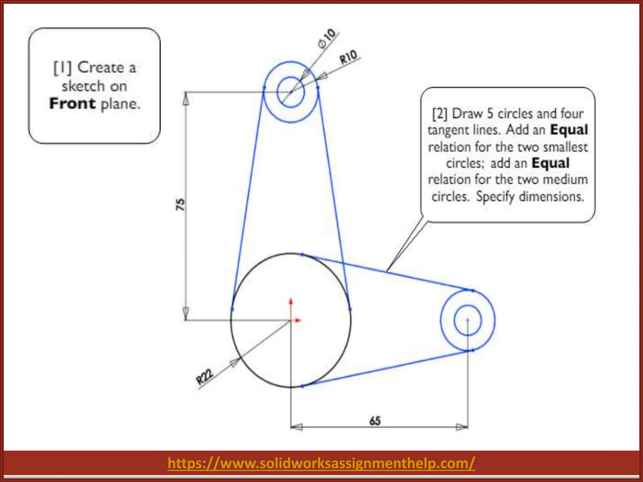 Designing 3D Crank Model in Solidworks for engineering projects | PPTX