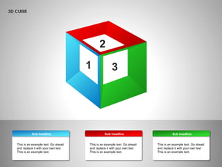 3D Cubes for PowerPoint | PPT
