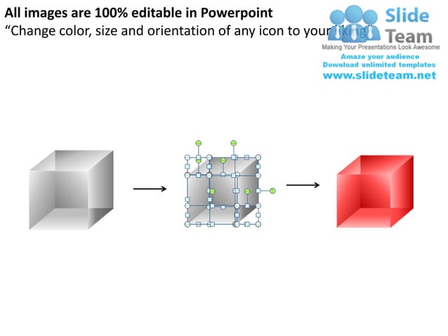 3d cubes 2x2x2 powerpoint presentation slides db ppt templates | PDF ...