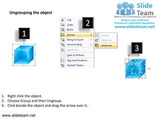 3d cubes building blocks stacked with arrows powerpoint presentation ...