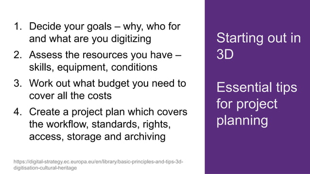 3D and Cultural Heritage, Kate Fernie, CARARE | PPT