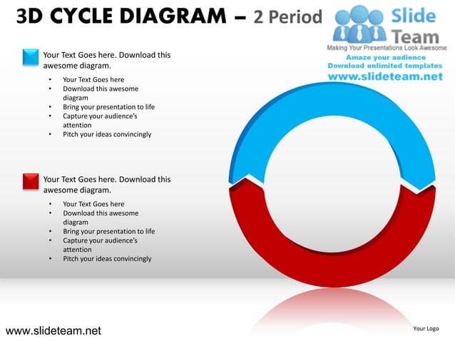 3d cycle diagram powerpoint ppt templates. | PDF | Graphics Software ...