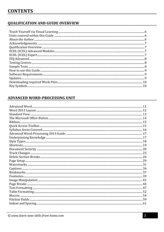 2013 ITQ Word sample | PDF