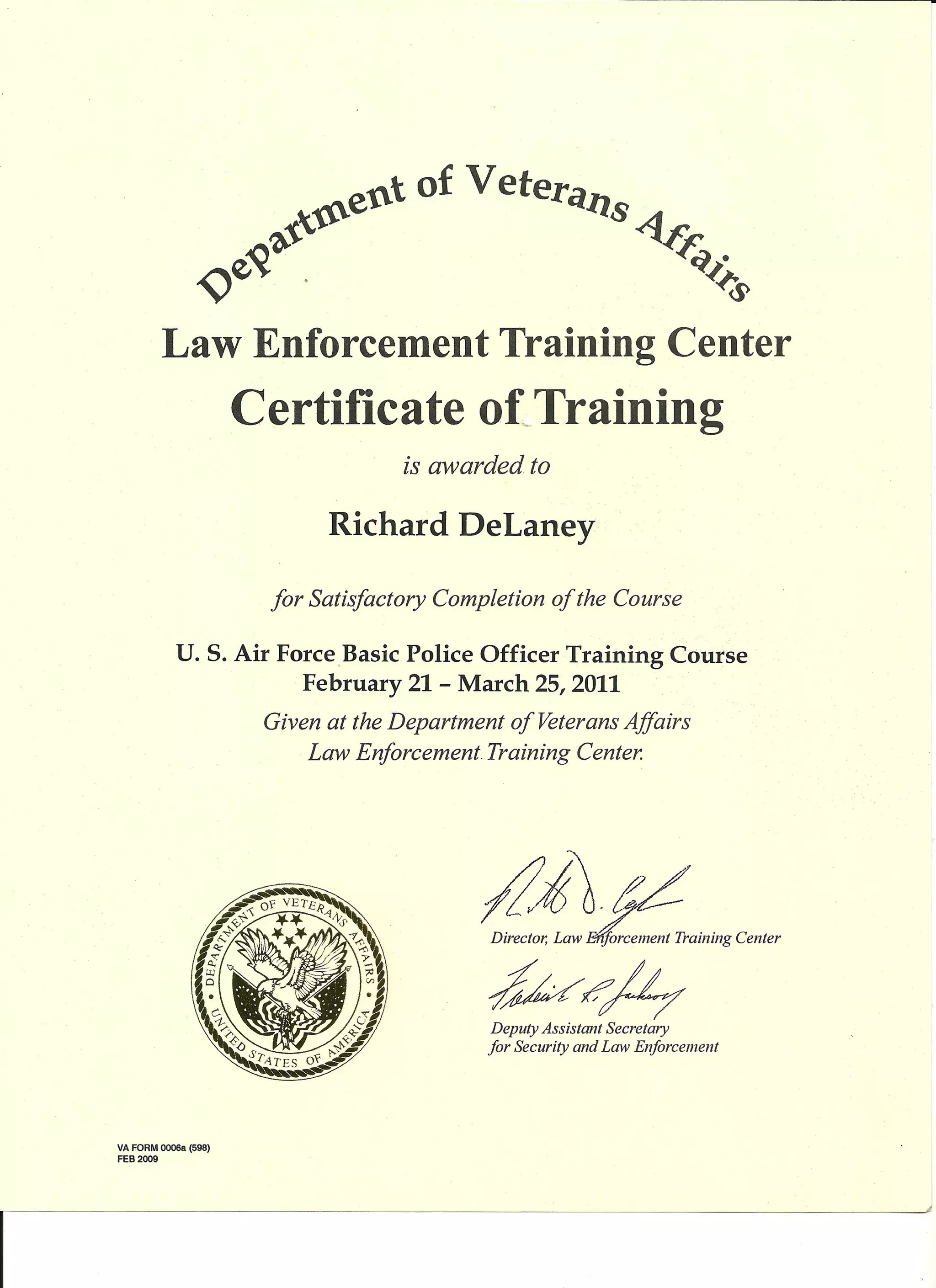 VA Basic Police Officer Course | PDF