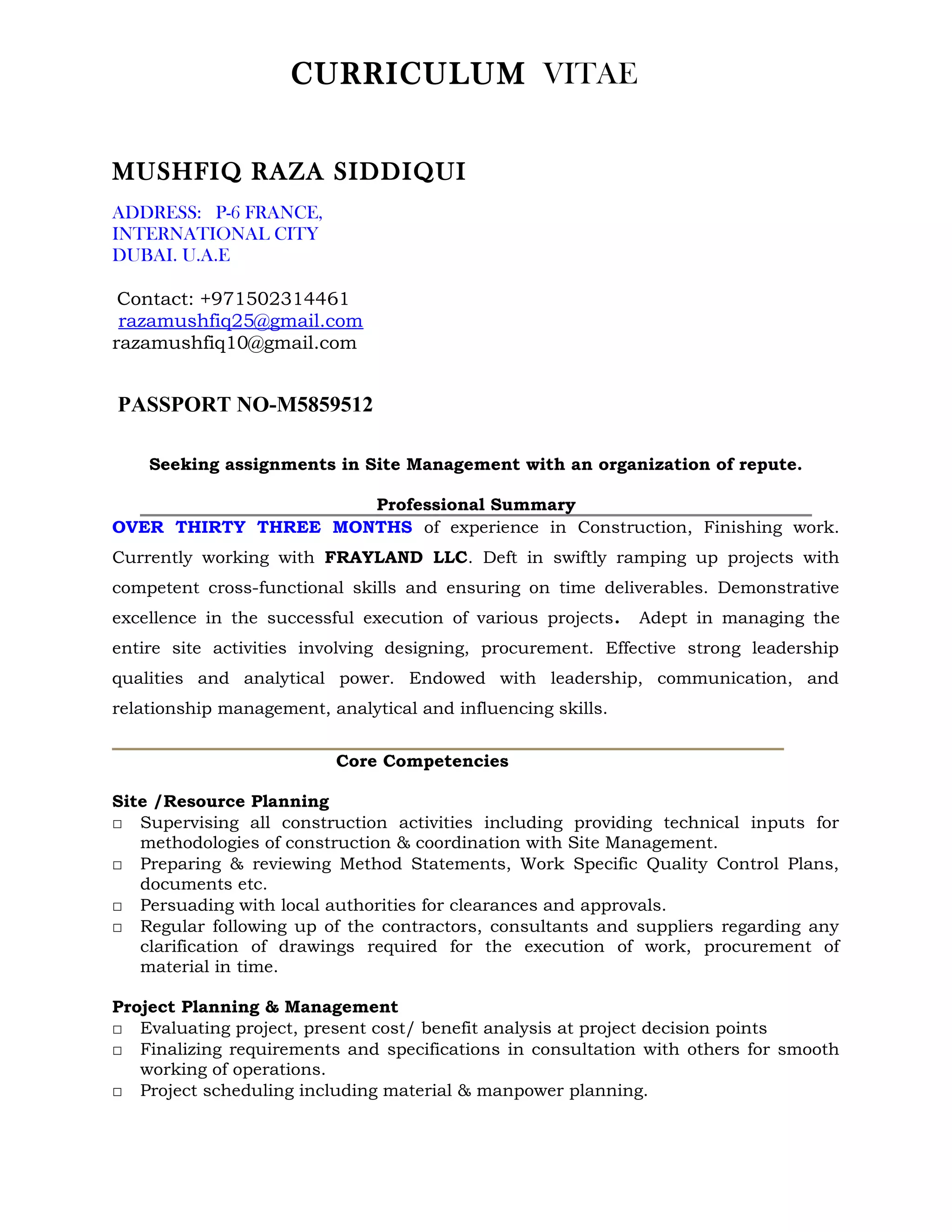 CURRENT CV | PDF