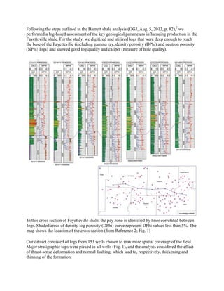 Study develops Fayetteville shale reserves | PDF